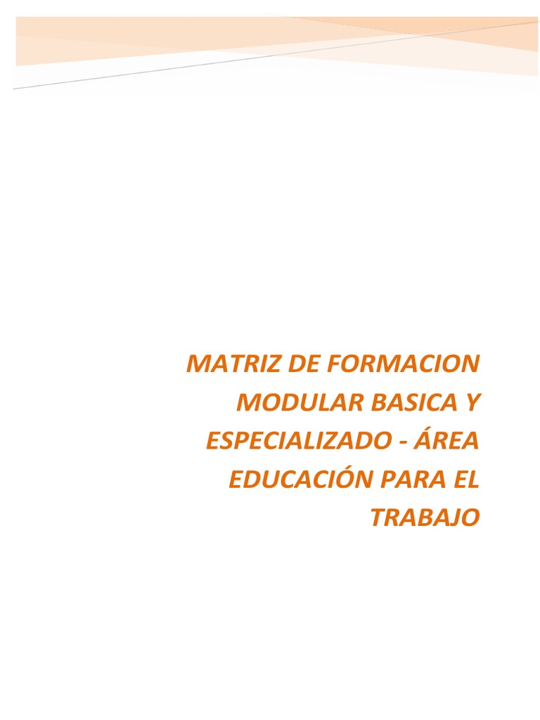 Elaboración de Modulo Formativo | PDF | Microsoft Excel | Diseño