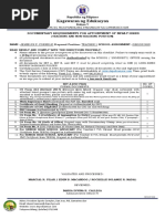 Deped Teacher 1 Applicant Checklist | PDF