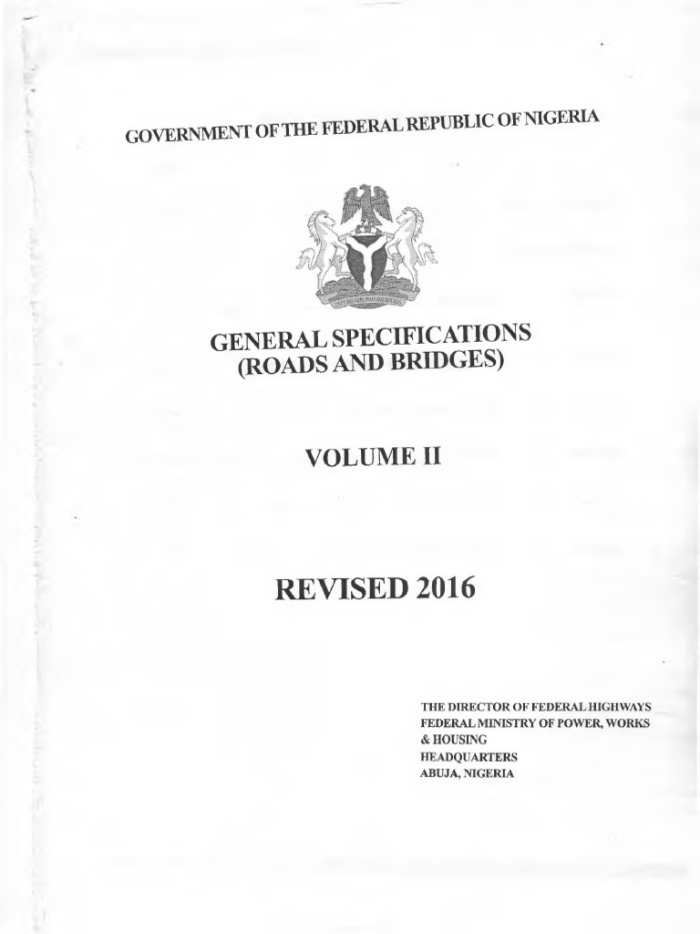 General Specification Road and Bridges Rv-2016 | Download Free PDF ... General Specification Road and Bridges Rv-2016 | Download Free PDF ...