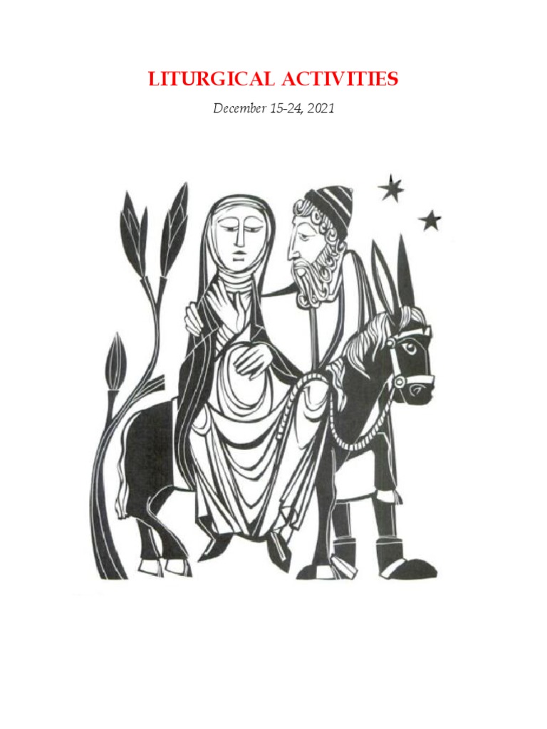 Misa de Aguinaldo Liturgical Activities | PDF Misa de Aguinaldo Liturgical Activities | PDF