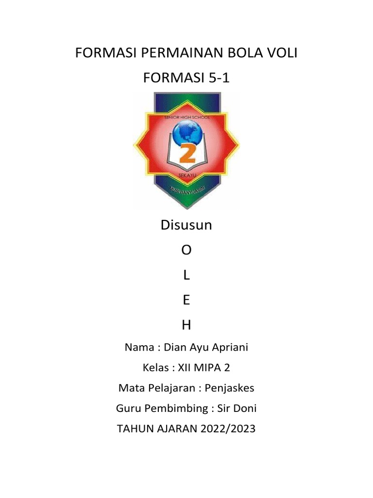 Formasi Permainan Bola Voli | PDF