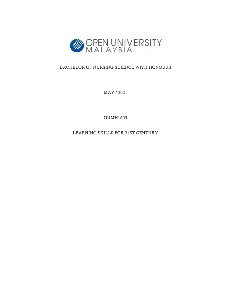 Oumh1603 Assignment Complete Pdf Water Pollution 0806