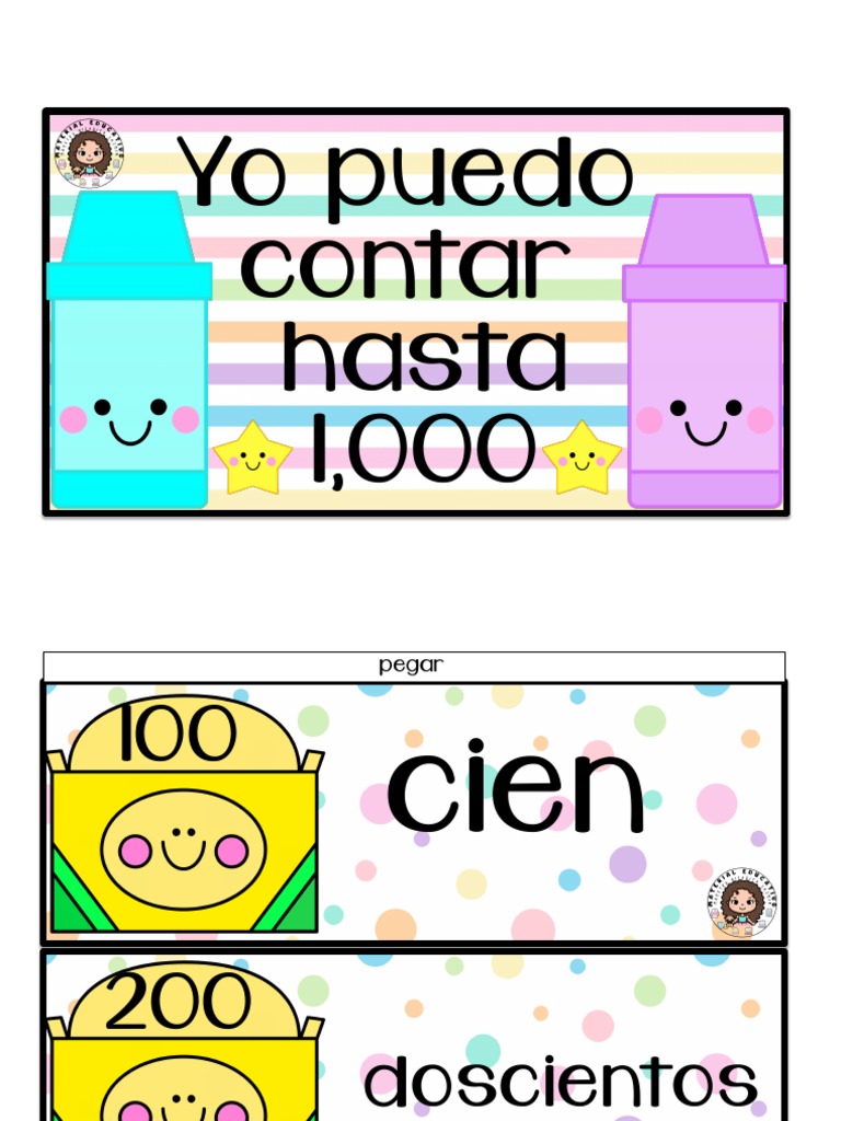 Puedo Contar Hasta 1000 | PDF