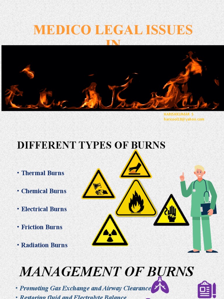 Medico Legal Issues in Burns | PDF | Burn | Nursing