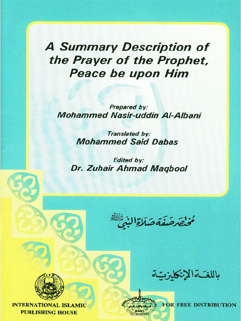 Description of The Prophet's Prayer | PDF
