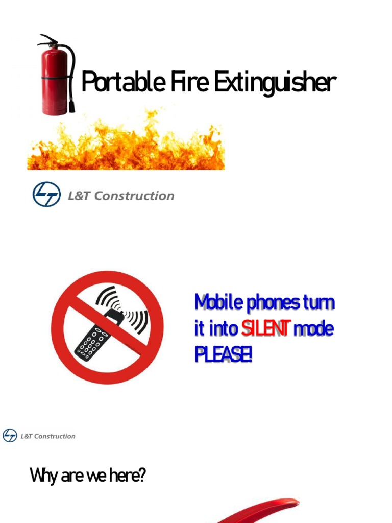 Portable Fire Extinguisher Training Module | PDF