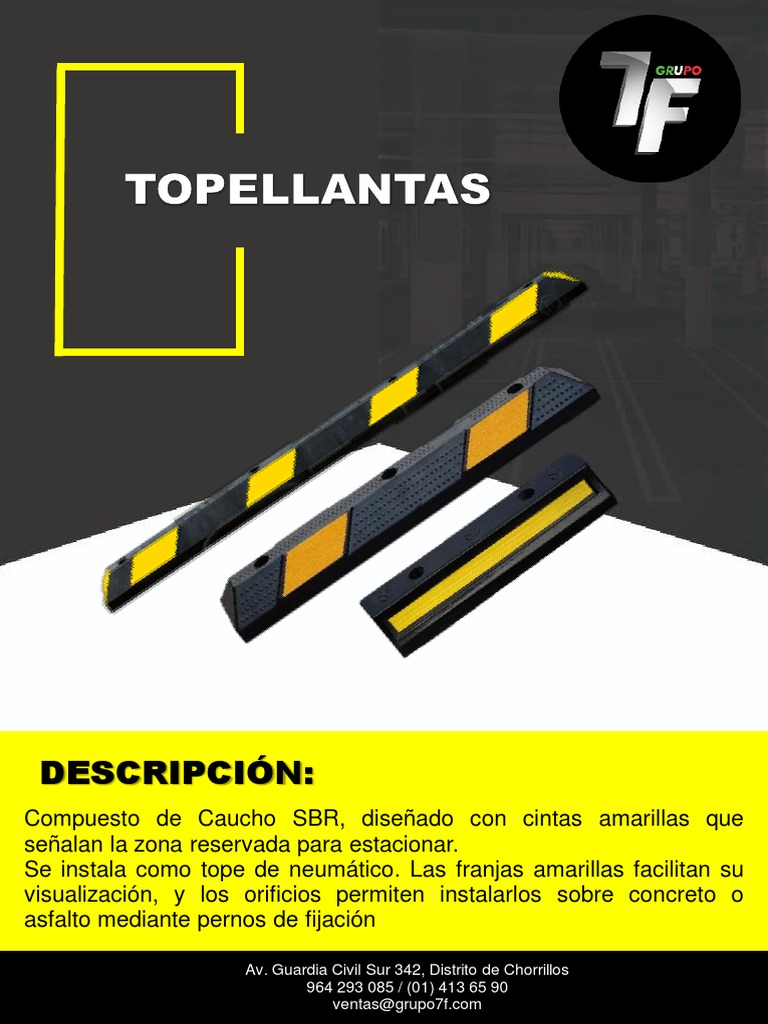 Ficha Tecnica Topellantas | PDF