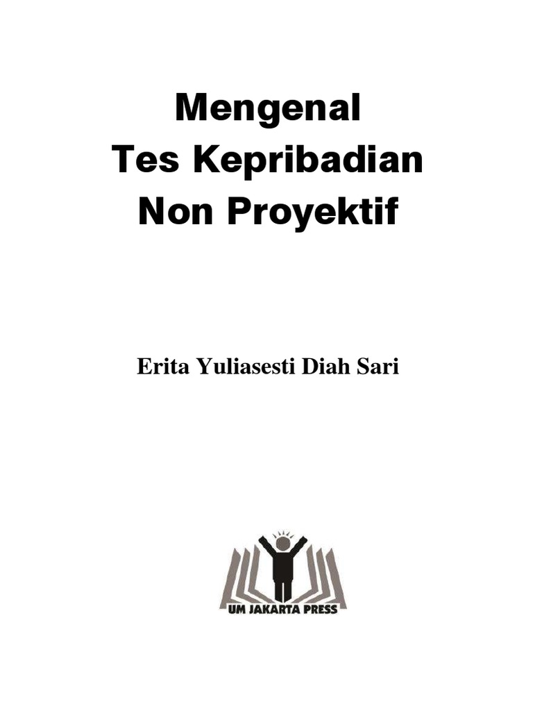 Panduan Tes Kepribadian Non Proyektif | PDF