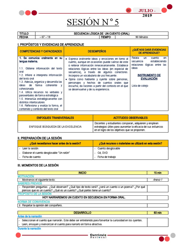Sesion 5 - C - U5 | PDF