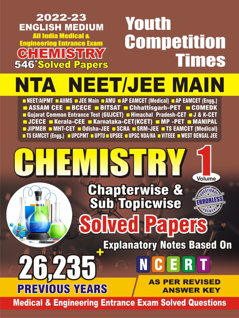 Yct Neet Jee Main Chemistry Volume 1 Pdf Chemical Bond Chemical