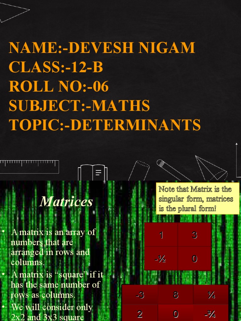 Gorilla | PDF | Matrix (Mathematics) | Determinant