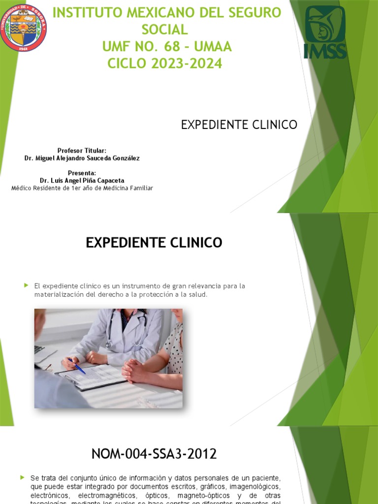 Expediente Clinico | PDF