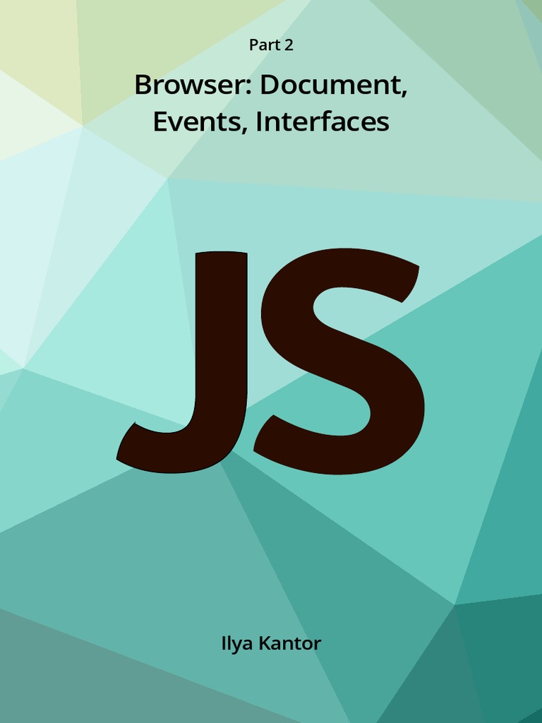 Broswer - Documents Events and Interfaces | PDF | Document Object Model | Html Element