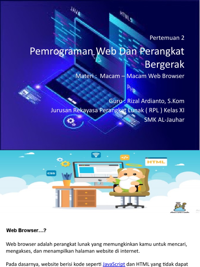 P3 - Macam - Macan Web Browser | PDF