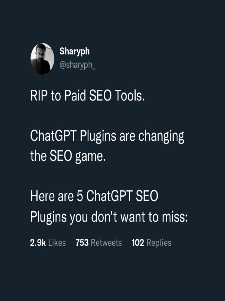 ChatGPT SEO Tools | PDF