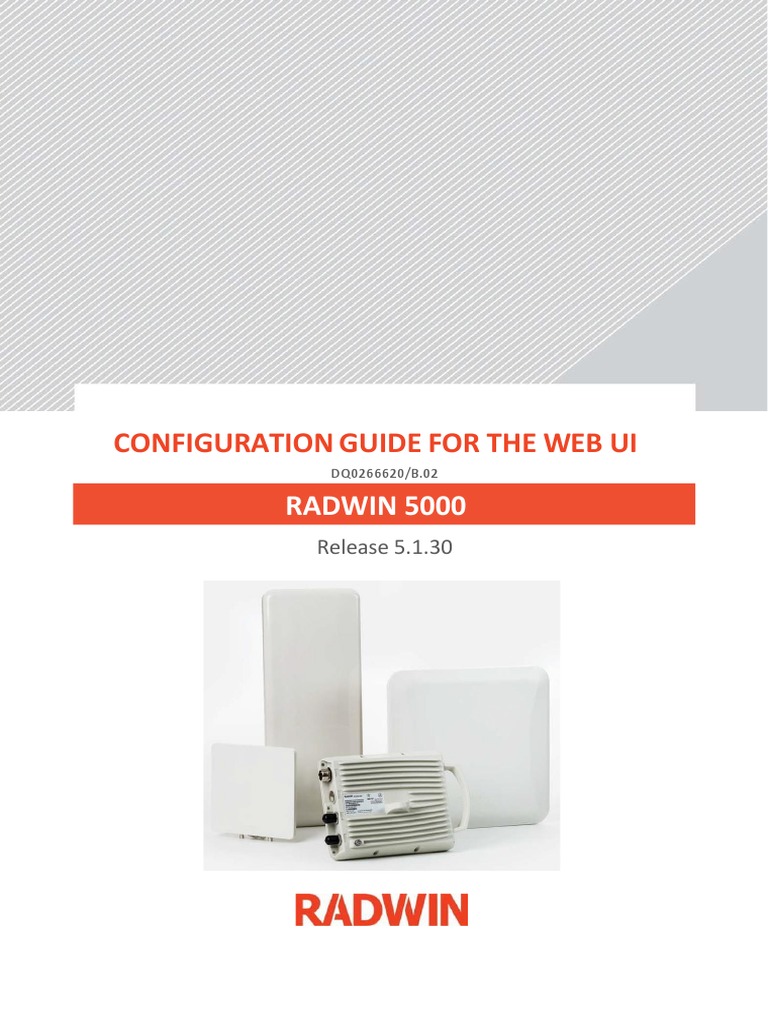 UM 5000 Config Guide Web UI Release 5130 | PDF
