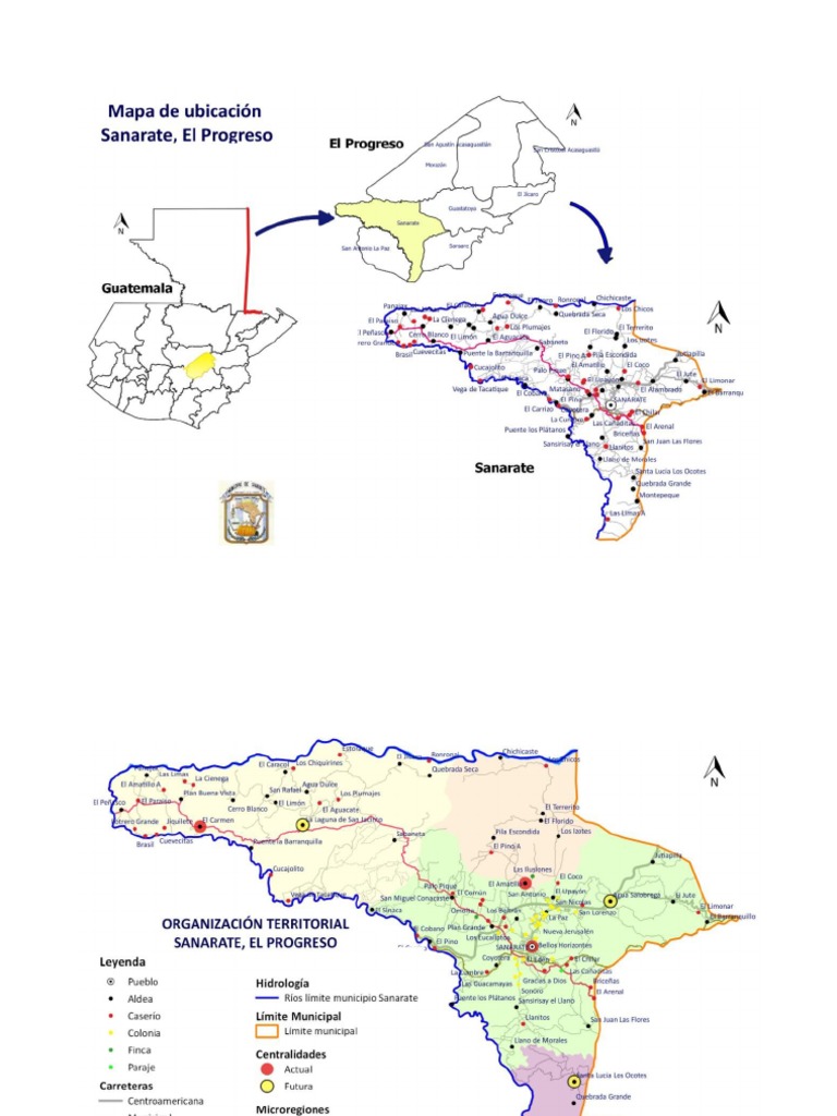 Mapas de Sanarate | PDF