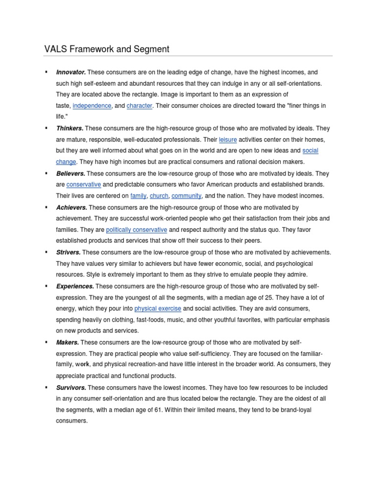 Vals Model | PDF | Psychological Concepts | Psychology