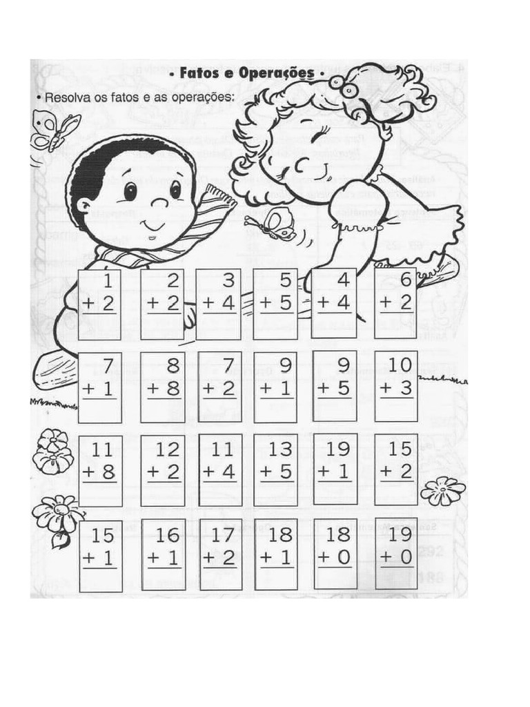 Atividades Para O 1º Ano Pdf