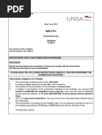 Unisa Declaration Form | PDF