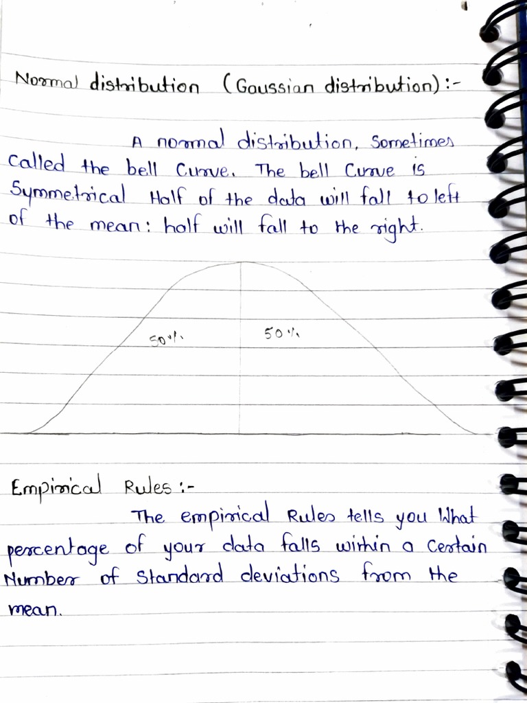 Statistics Hand Notes | PDF | Statistical Models | Analysis