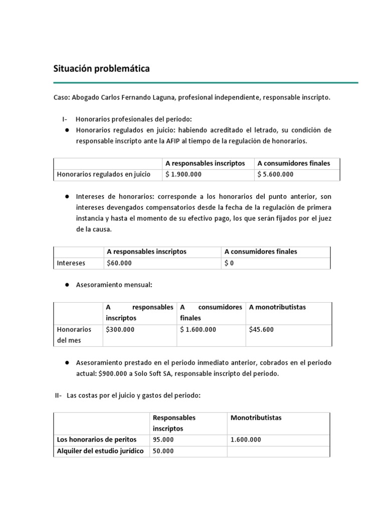 TP2 - Situación Problemática | PDF