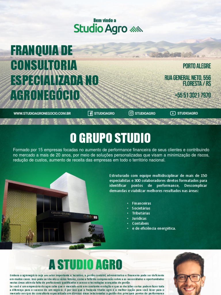 EXP Studio Agro | PDF | Agricultura | Franchising