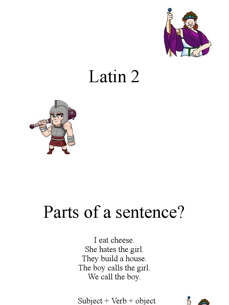 Latin Class 2 | PDF