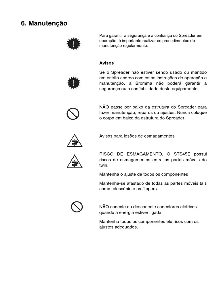 Manual Bromma (STS45E) | PDF