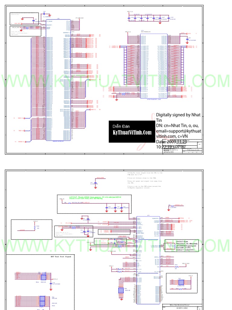 Msi ms-7032 Rev 100 SCH | PDF