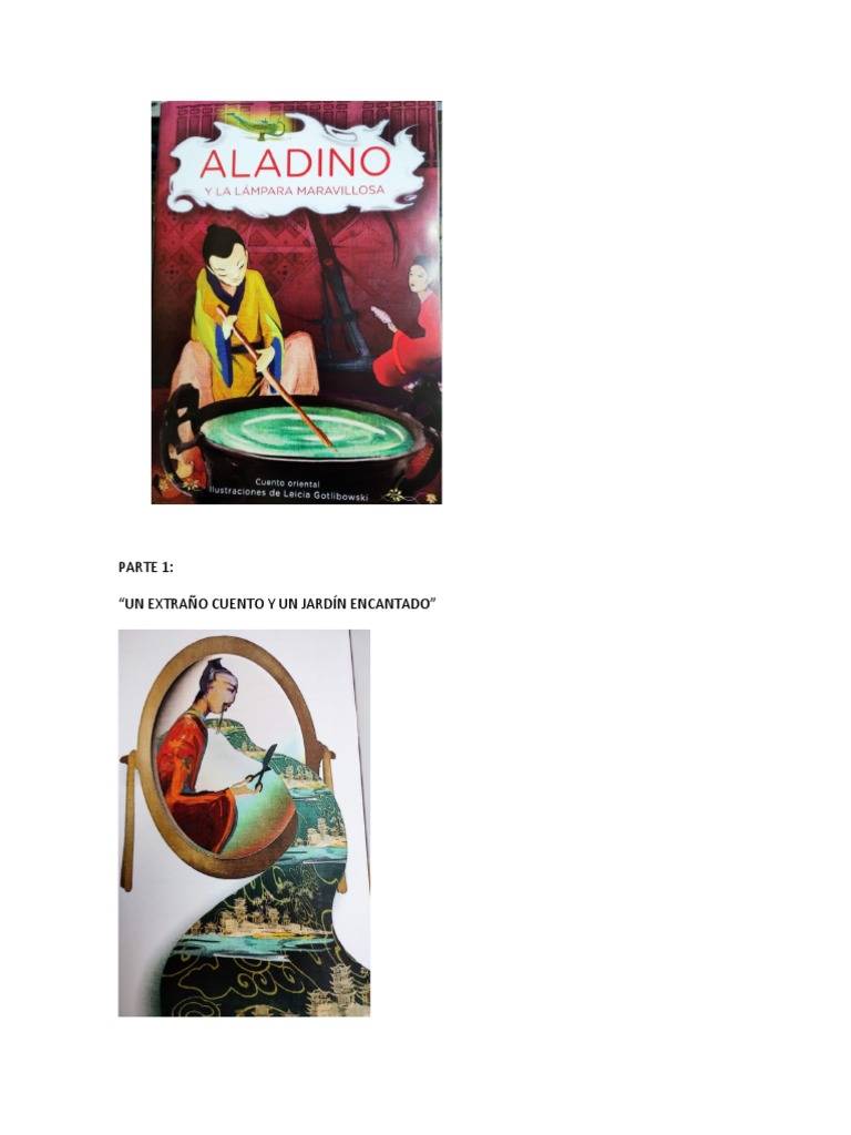 ALADINO Y LA LAMPARA MARAVILLOSA - Adaptación | PDF