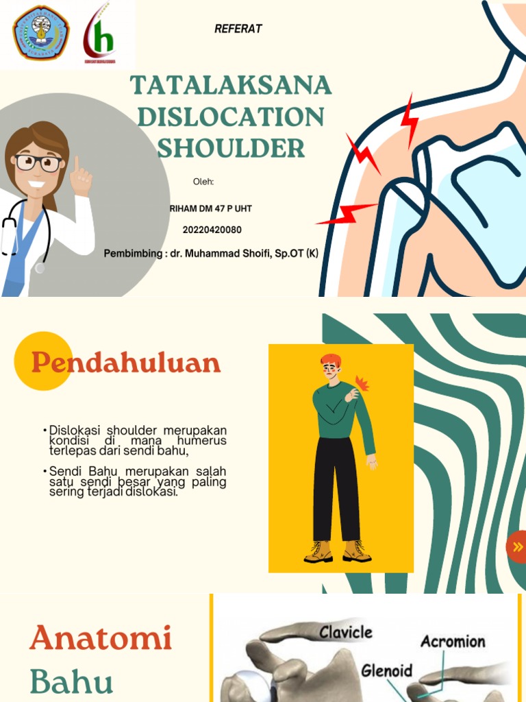 Trauma Sendi Bahu: Avulsi dan Rotasi | PDF