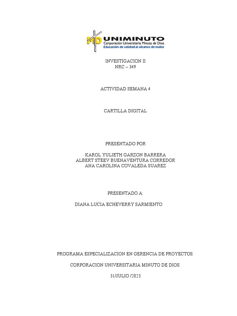 Buenaventura - Albert, Garzon - Karol, Covaleda - Ana - Cartilla ...