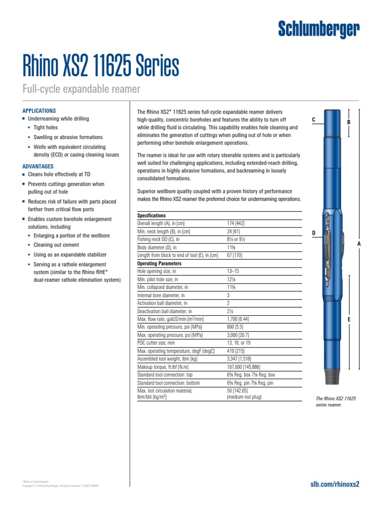 Rhino xs2 11625 Ps | PDF