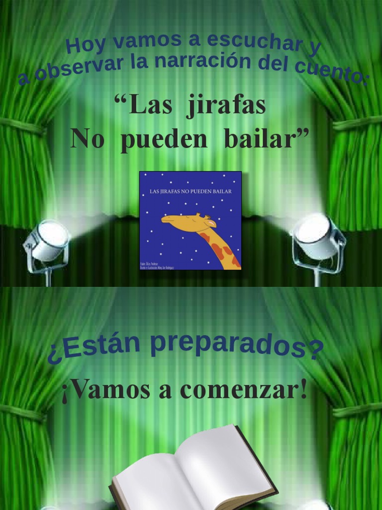 Las Jirafas No Pueden Bailar (Expresión Corporal) | PDF