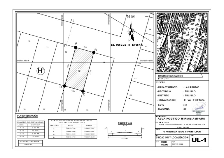 Plano de Ubicación y Localización-Ul-01 | PDF