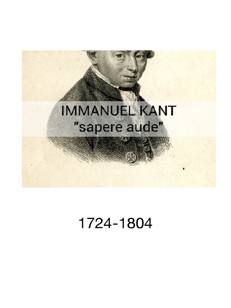 Filosofía Crítica de Kant: Razón y Metafísica | PDF | Immanuel Kant | A ...
