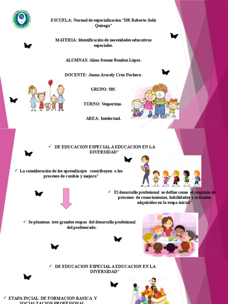 Divers I Dad | PDF | Maestros | Educación especial