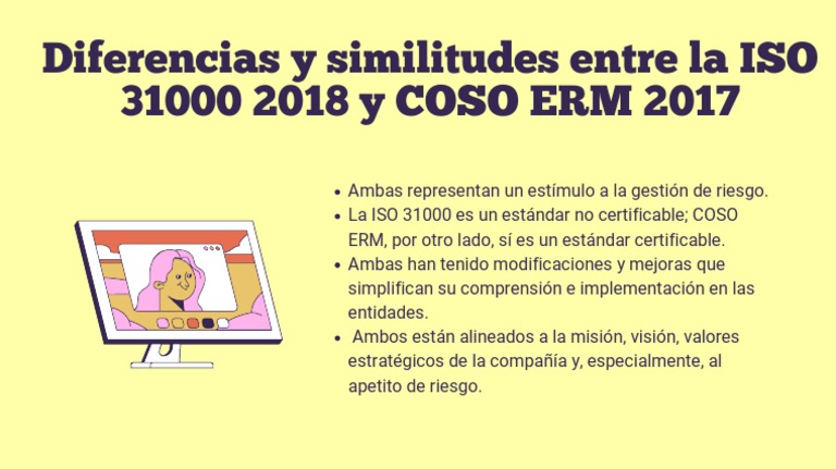 Diferencias y Similitudes Entre La ISO 31000 2018 y COSO ERM 2017 | PDF