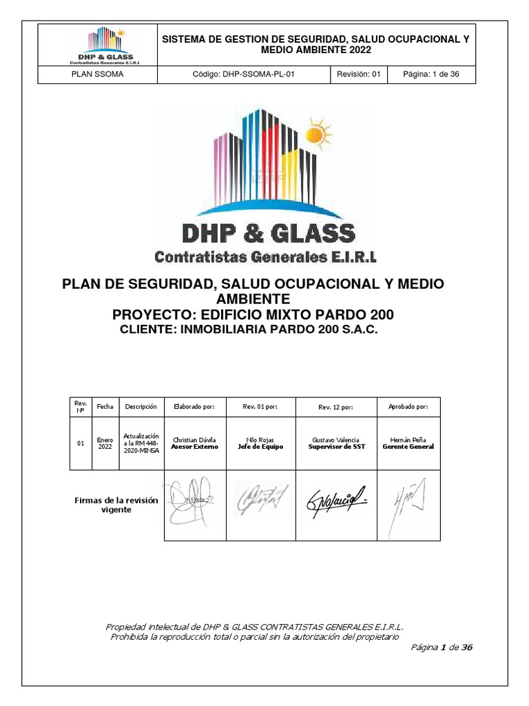 Plan Ssoma de Obra | PDF Plan Ssoma de Obra | PDF