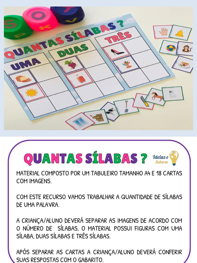Quantas Silabas | PDF