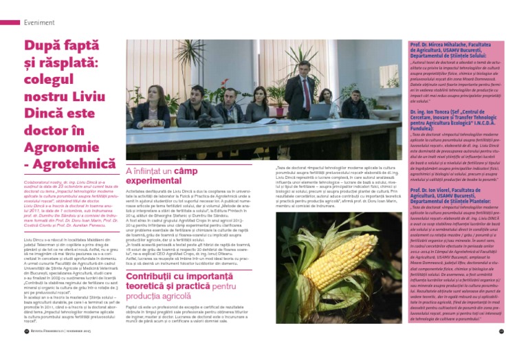 Revista Fermierului | PDF