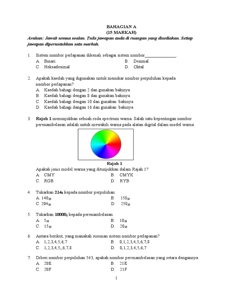 Soalan PPT Ask t2 2019 | PDF