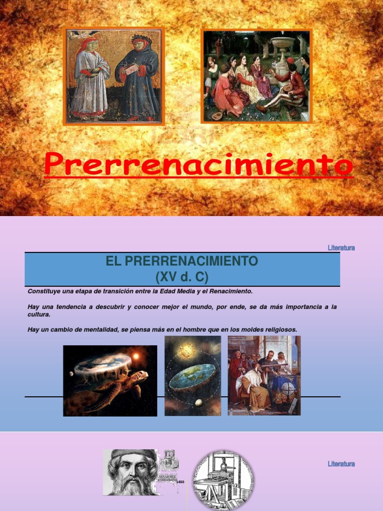 El Prerrenacimiento Español | PDF