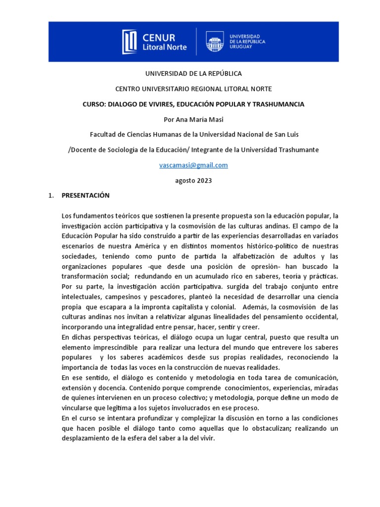 CURSO Masi Version Final | PDF