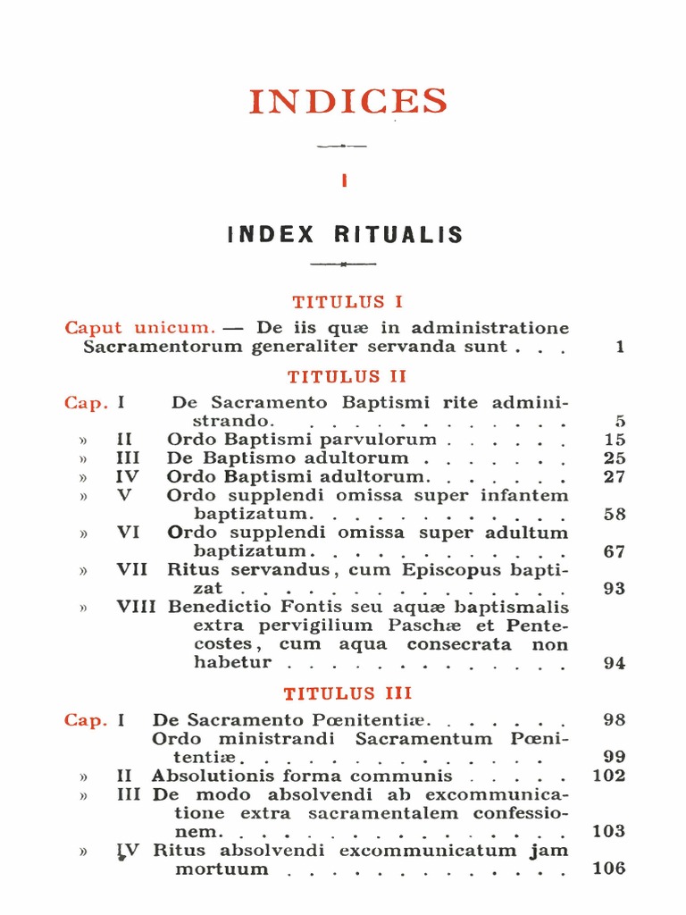 Rituale Romanum Spis Stresci 626c0d354db6b | PDF