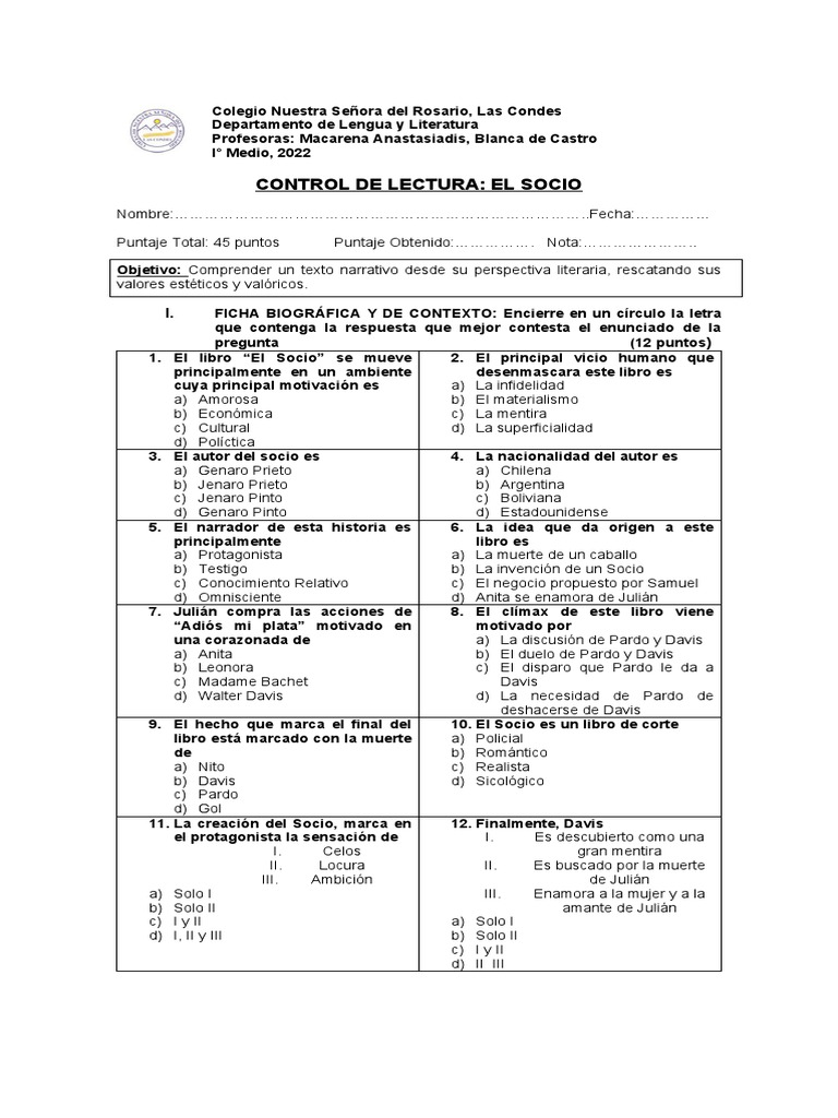 Control El Socio | PDF