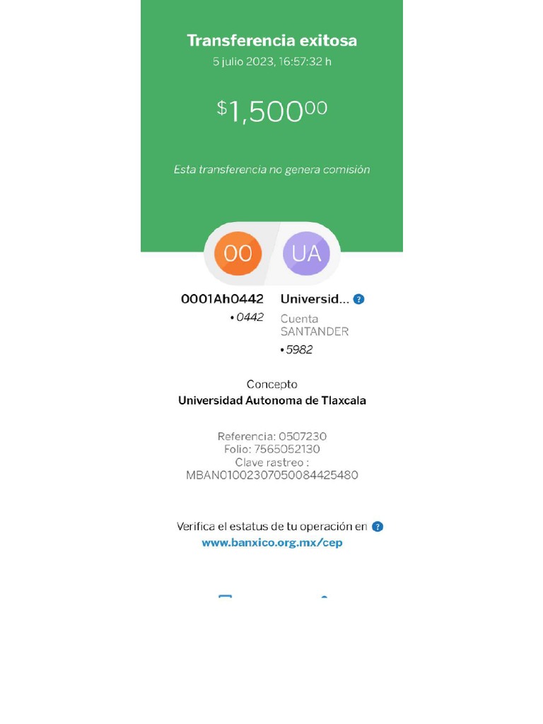 Comprobante de Pago y Folio B019 | PDF