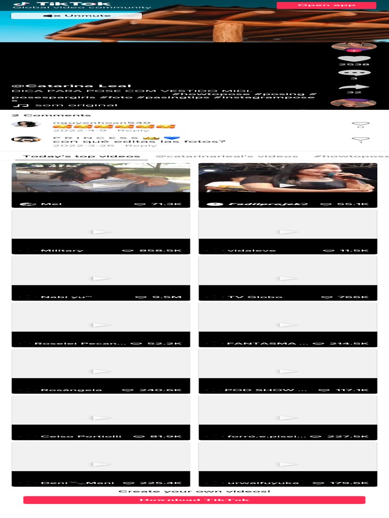 DICA PARA POSE COM VESTIDO MIDI. ... TikTok | PDF