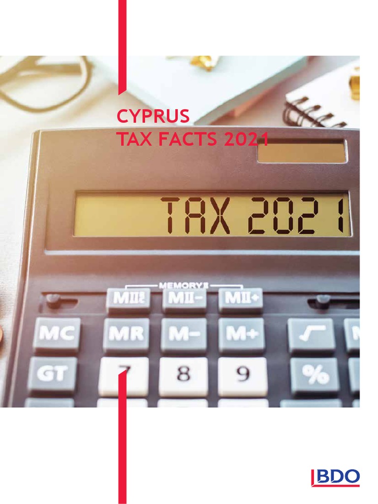 BDO Cyprus Tax Facts 2021 Final | PDF | Capital Gains Tax | Taxes